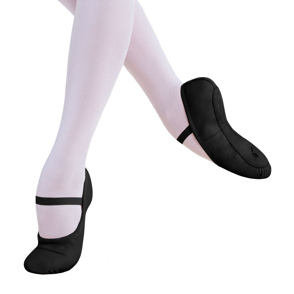 Ballet Shoe Full Sole - Black (Adult) | Dance Forever